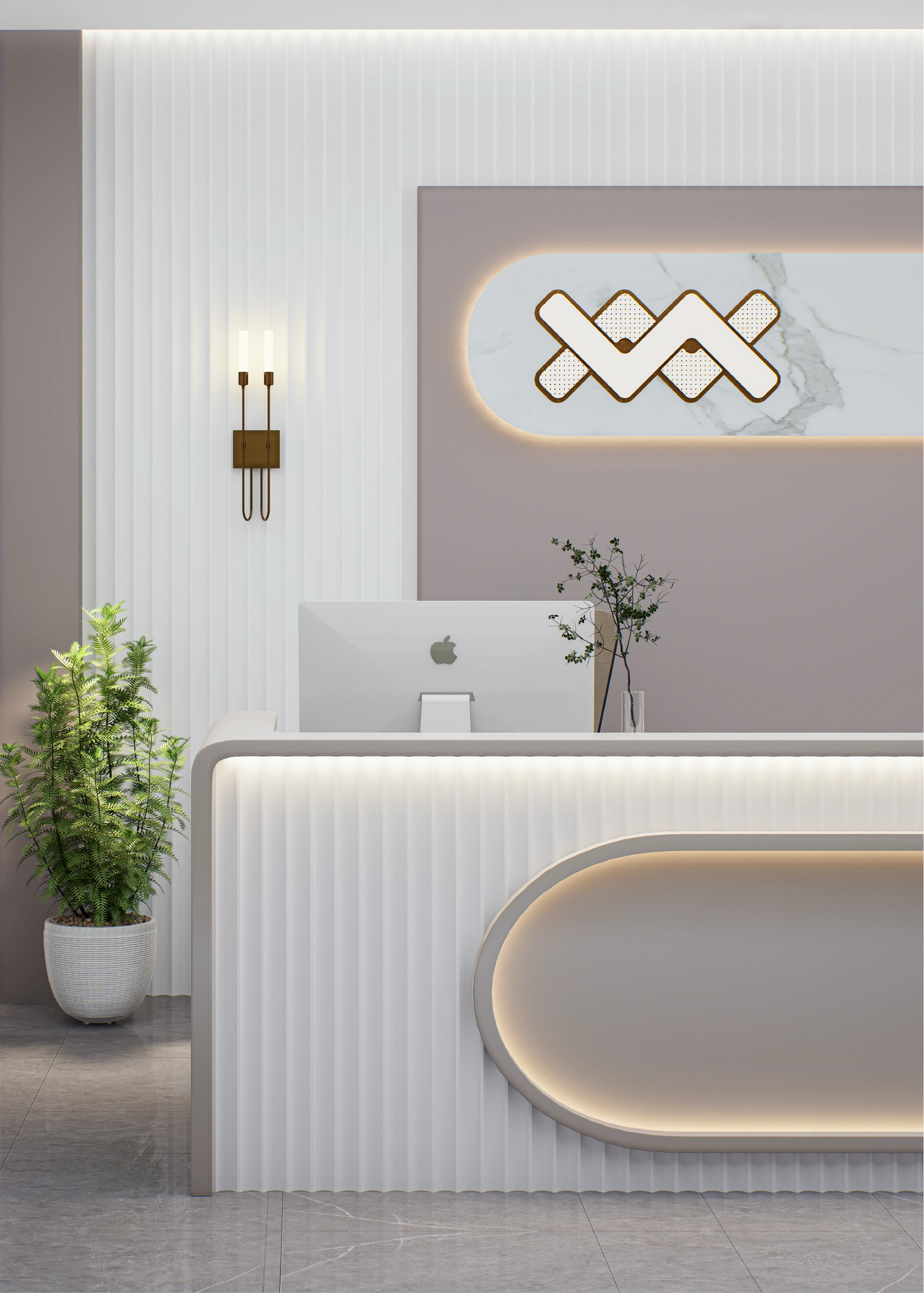 Wave wood wall Panel | wave mdf cladding Divino Designer panel